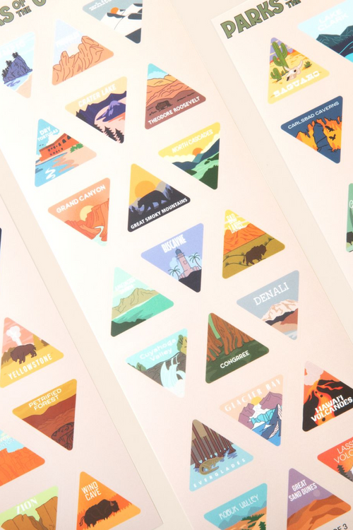 Show Your Love for Nature: National Parks Water Bottle Stickers ...